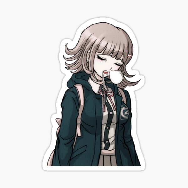 "Chiaki Nanami Danganronpa Sprite" Sticker for Sale by BriiMeme | Redbubble