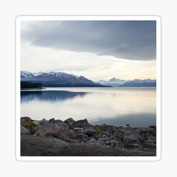 "Mt Cook" Sticker for Sale by djmphoto | Redbubble
