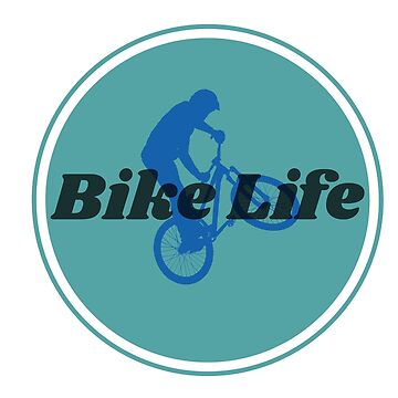 "mtb, bike life" Sticker for Sale by LaurenSharp22 | Redbubble