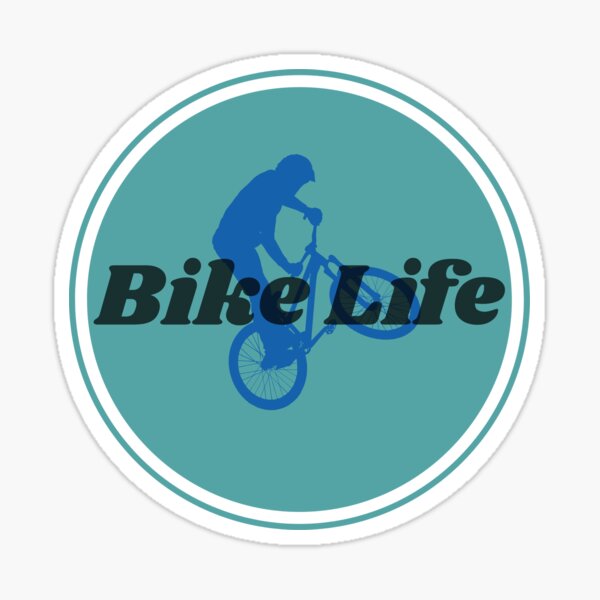 "mtb, bike life" Sticker for Sale by LaurenSharp22 | Redbubble
