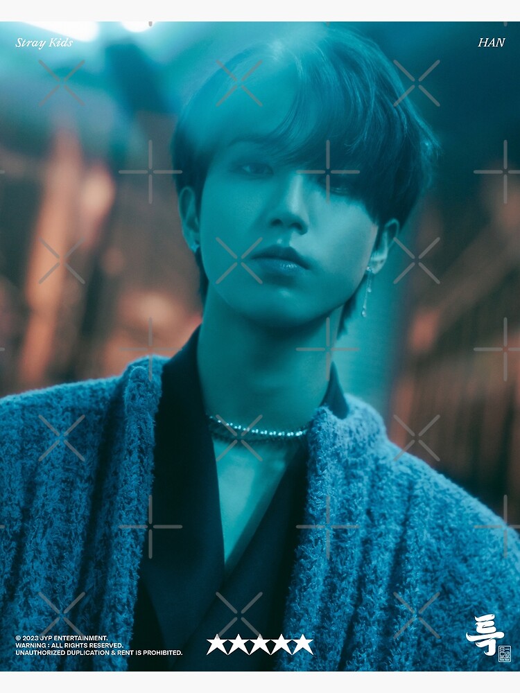 "Han Jisung Stray Kids 5STAR SKZ 스트레이 키즈 3RACHA ot8 members poster comeback concept kpop boy ...