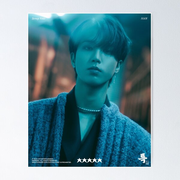"Han Jisung Stray Kids 5STAR SKZ 스트레이 키즈 3RACHA ot8 members poster ...