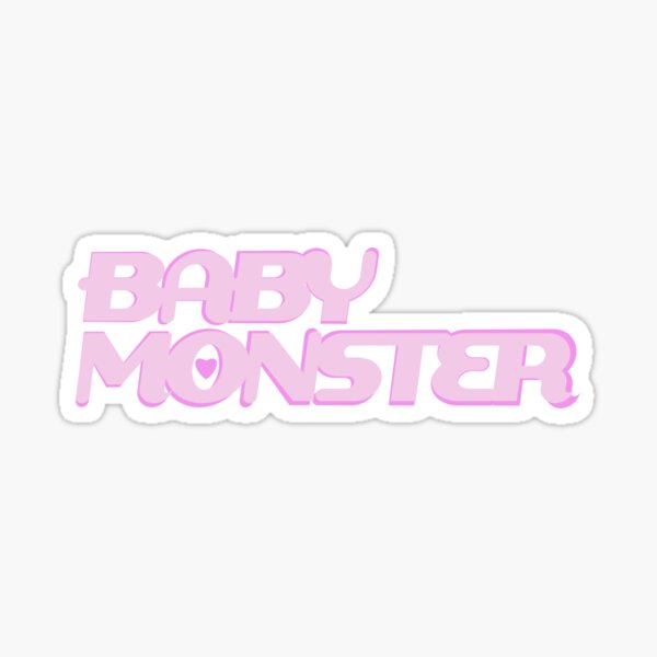 "BABYMONSTER" Sticker for Sale by yoshishoshi | Redbubble