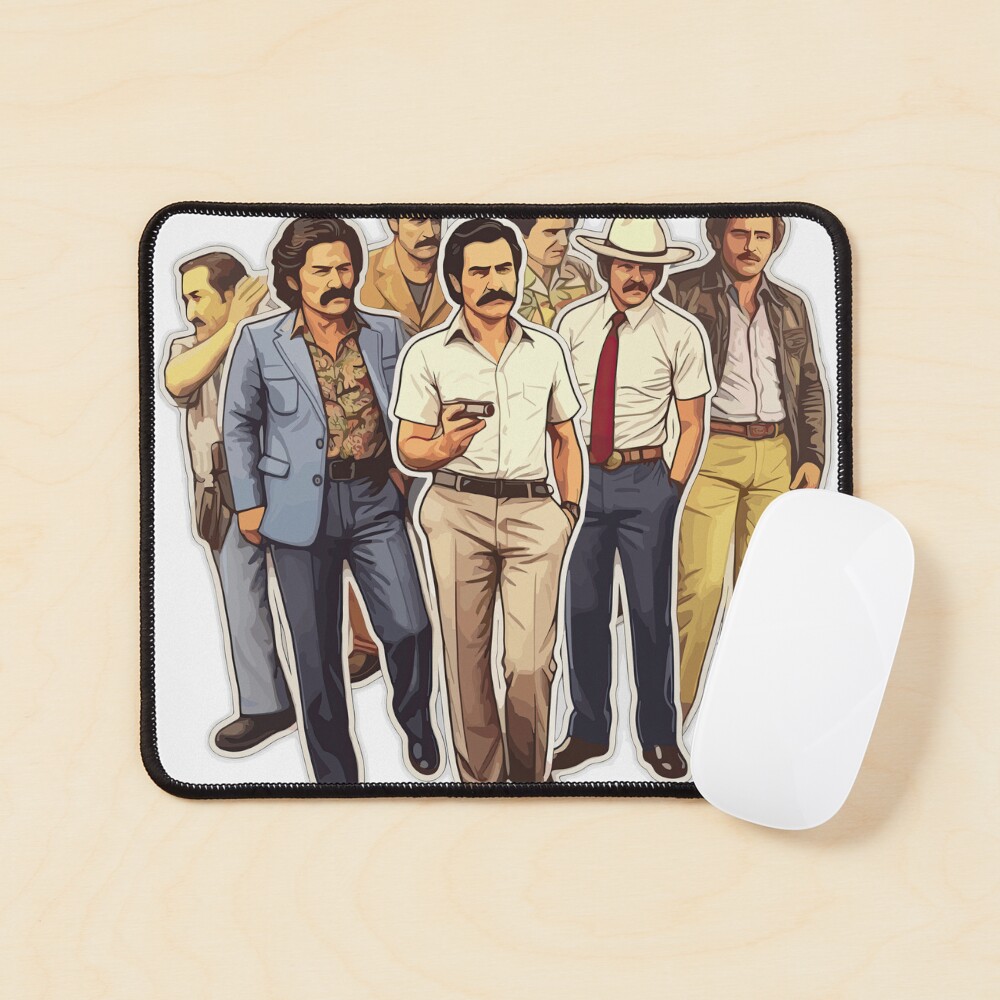 "Narco style family portrait" Sticker by justredbubble1 | Redbubble