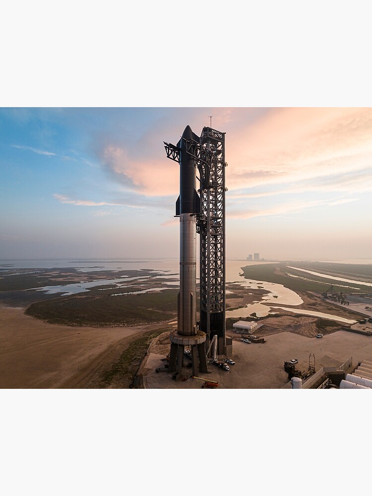 "Starship and Super Heavy ready for Launch" Metal Print for Sale by ...