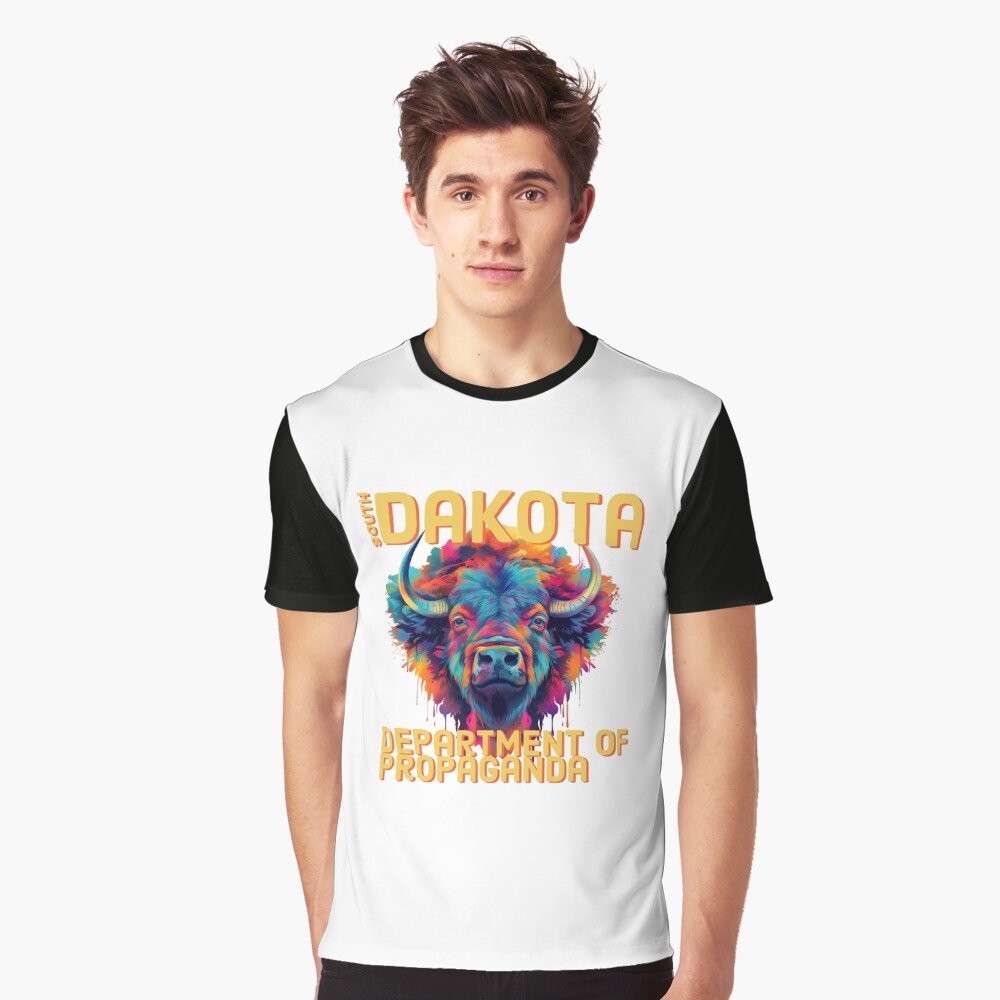 "Trippy Buffalo " Sticker for Sale by SDDP | Redbubble