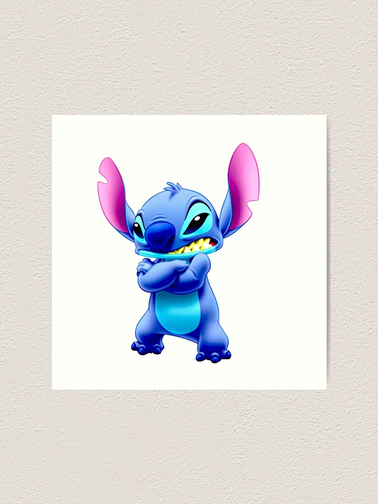 "Angry Stitch" Art Print by theBonk | Redbubble