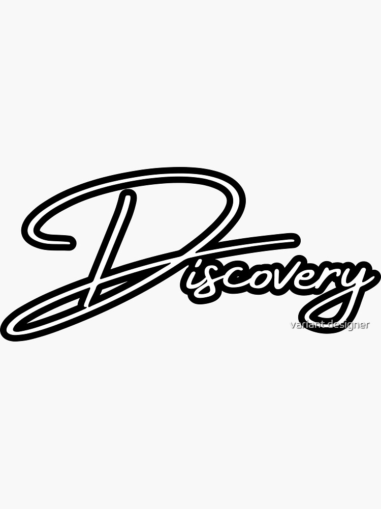 "Discovery" Sticker for Sale by mukuljindal | Redbubble