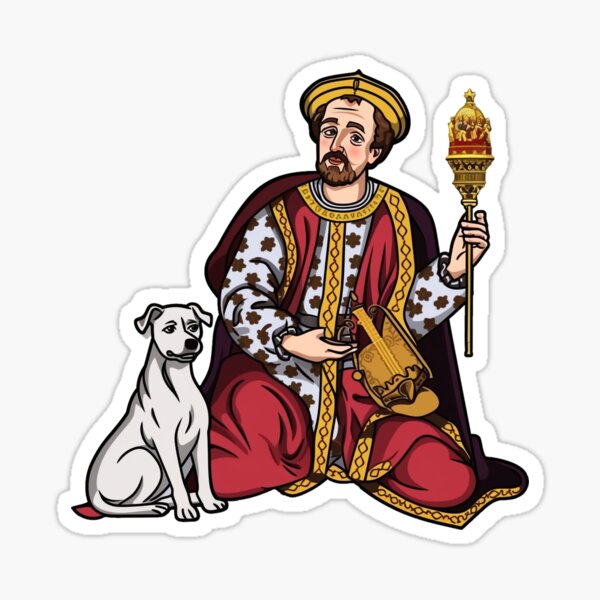 "Papa Henry and Joe getting ready!" Sticker for Sale by IsmsAlanna ...