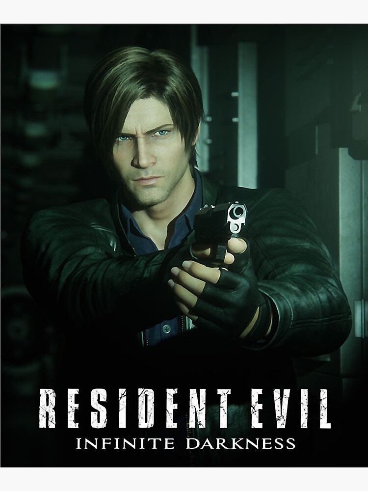 "Beautiful Model Leon Survival Horror Video Game Kennedy Retro Wave ...