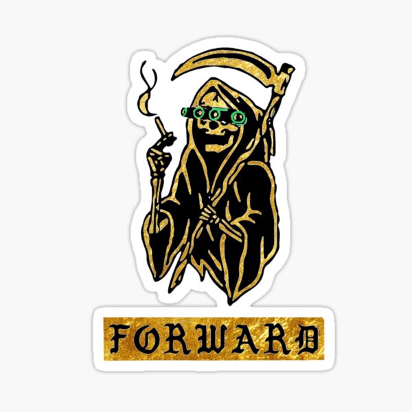 "Forward Observations Group Grim Reaper - Gold V2" Sticker for Sale by ...