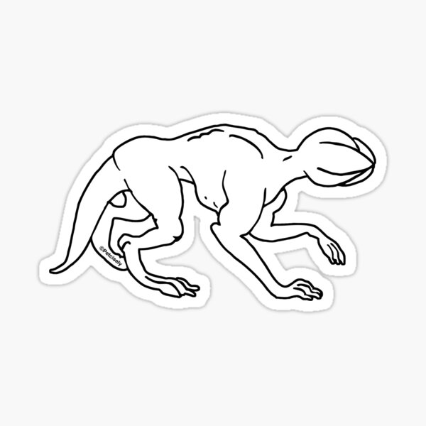 "Demogorgon "Coloring book" style" Sticker for Sale by Petcisely ...