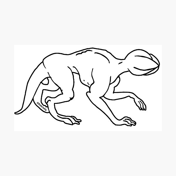 Lámina fotográfica «Estilo "Libro para colorear" de Demogorgon» de ...