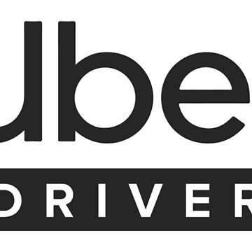 "Uber Classic Pickup Driver Logo Icon Unofficial Uniform" Sticker for Sale by dejacdesignco ...