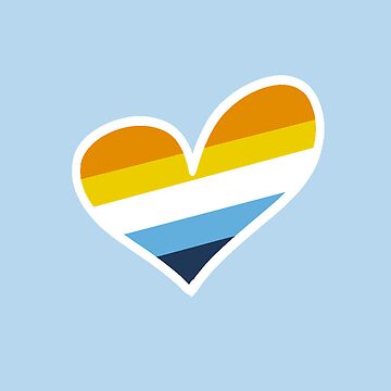 "Aroace Pride Heart" Sticker for Sale by rowena-ravens | Redbubble