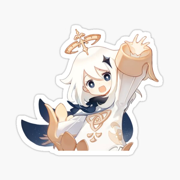 Sticker for Sale mit "Genshin Impact – Paimon" von sukisoup | Redbubble