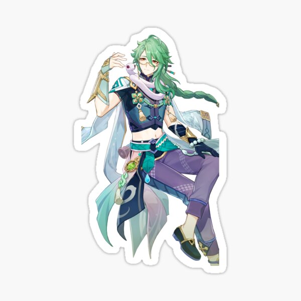 Genshin Impact Baizhu Sticker For Sale By Sukisoup Redbubble