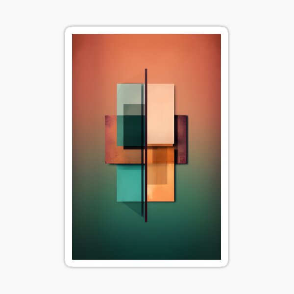 "Chromatic Rhapsody" Sticker for Sale by PeToCreative | Redbubble