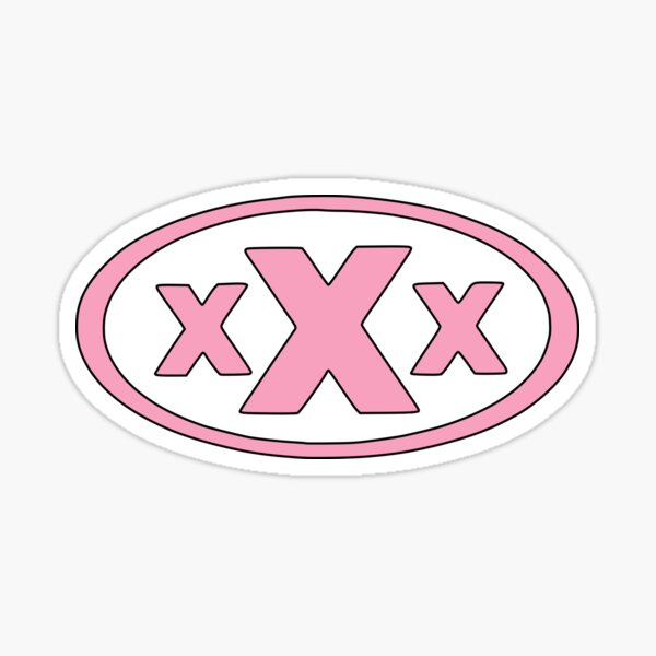 "Triple X - Pink" Sticker for Sale by wildzerouk | Redbubble
