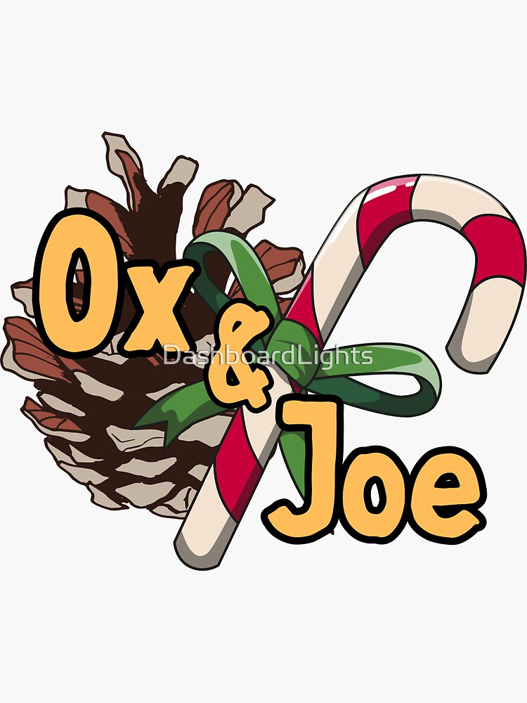 "Ox and Joe" Sticker for Sale by DashboardLights | Redbubble