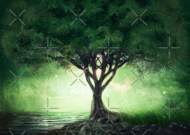 "Eternal Tree" by Eva Nev | Redbubble