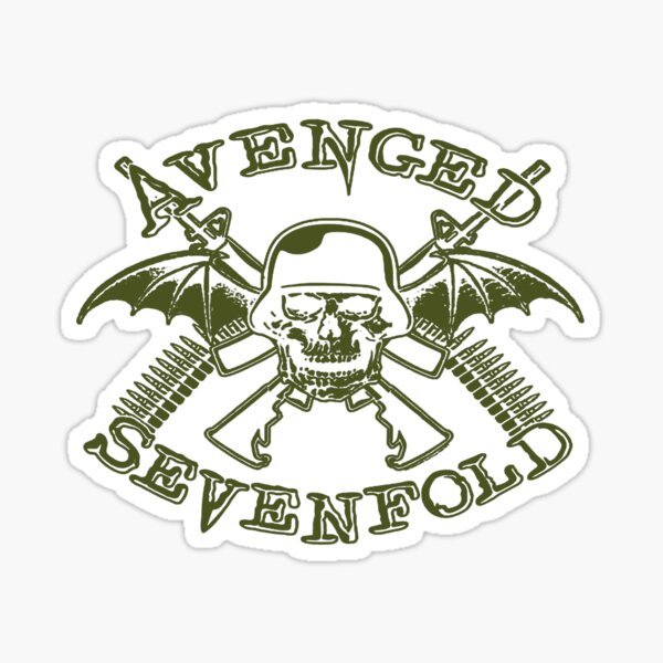 "A7X - In Battle" Sticker for Sale by J Yaj | Redbubble