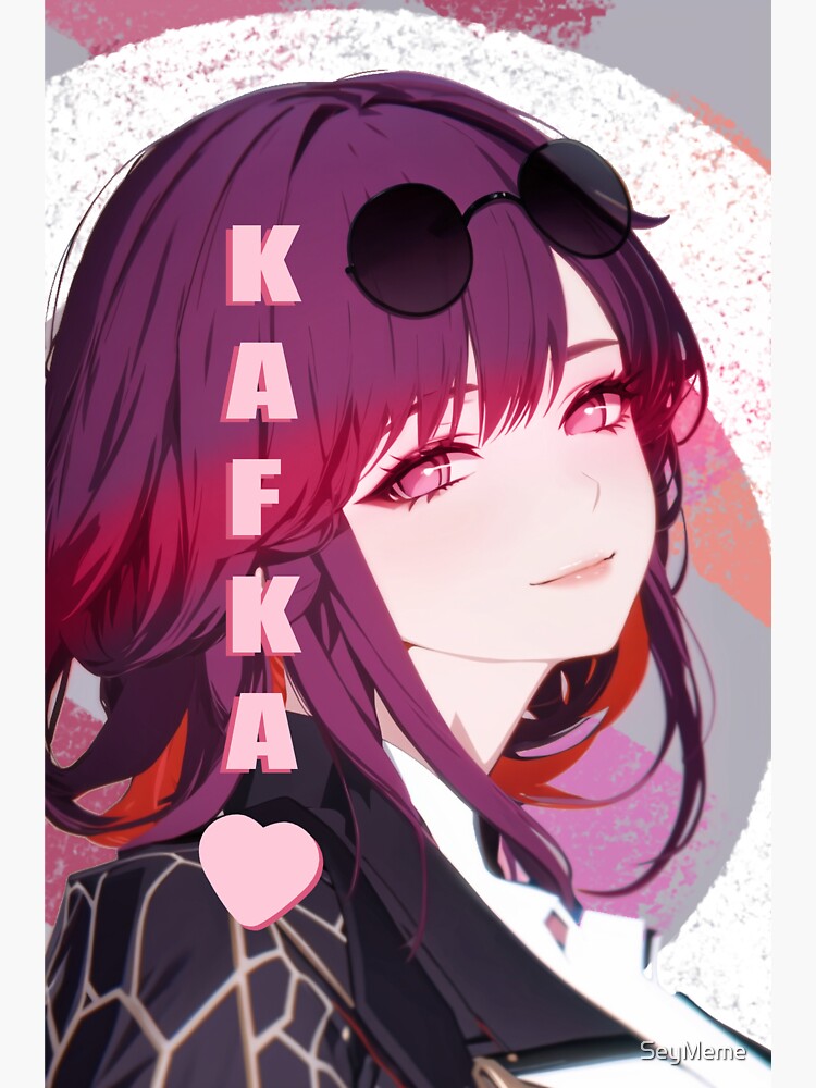 "Honkai Star Rail Kafka" Sticker for Sale by SeyMeme | Redbubble