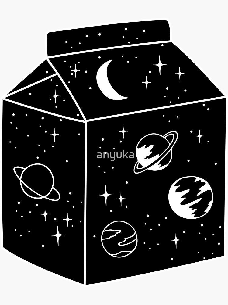 "Milky way" Sticker for Sale by anyuka | Redbubble