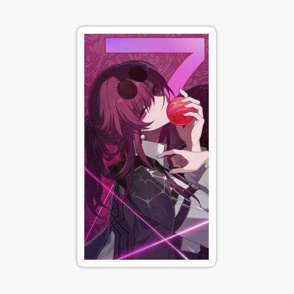 "Kafka Character HSR " Sticker for Sale by MoodBest | Redbubble