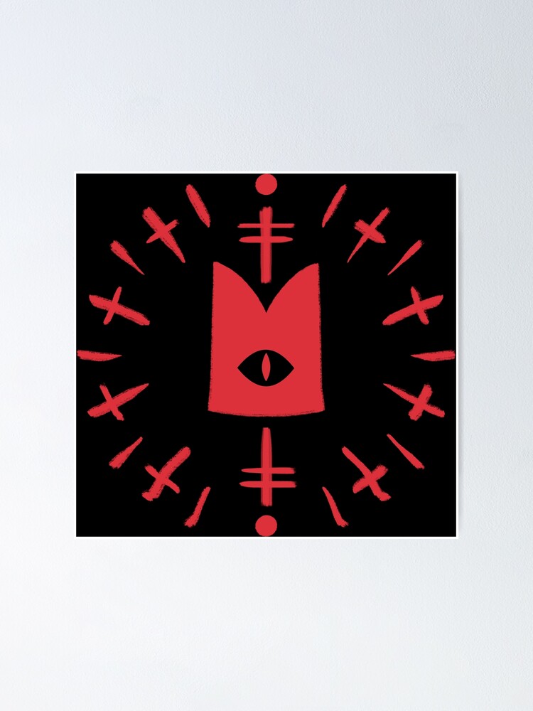 "Cult of the Lamb Red Crown Icon " Poster for Sale by CJ-Cusack | Redbubble