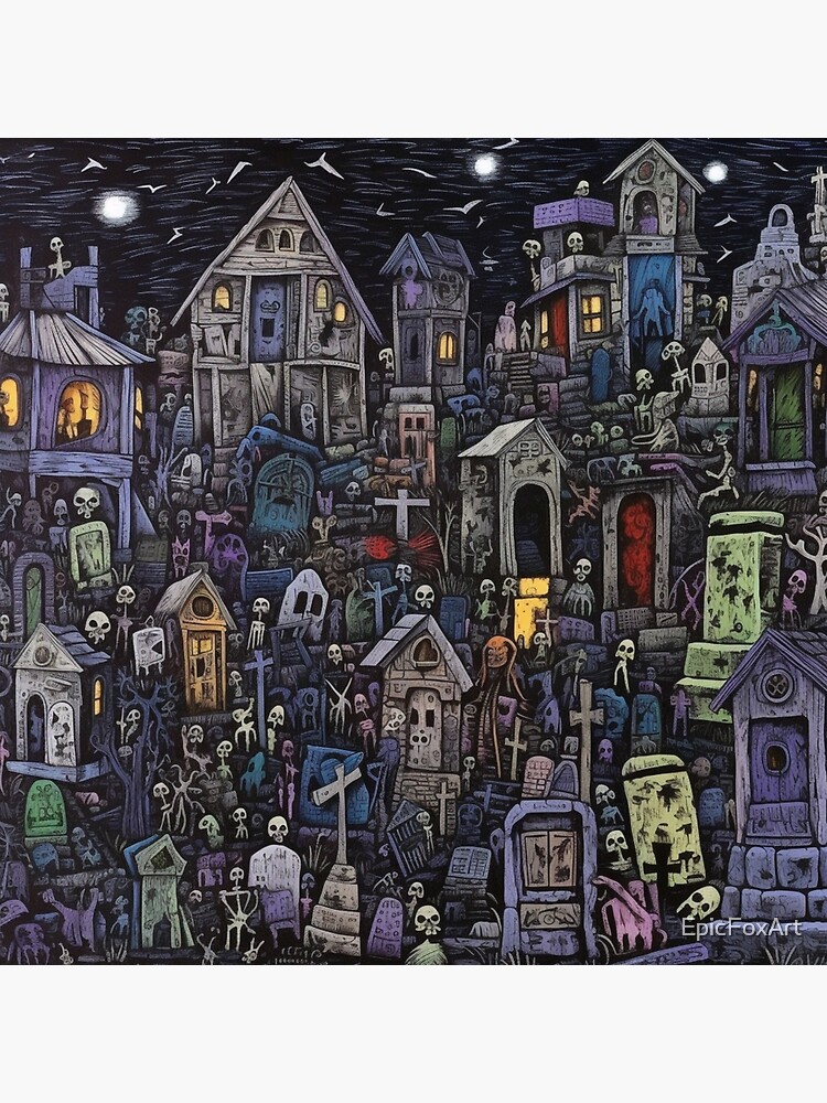 Overcrowding at the Tombs Premium Matte Vertical Poster sold by ...