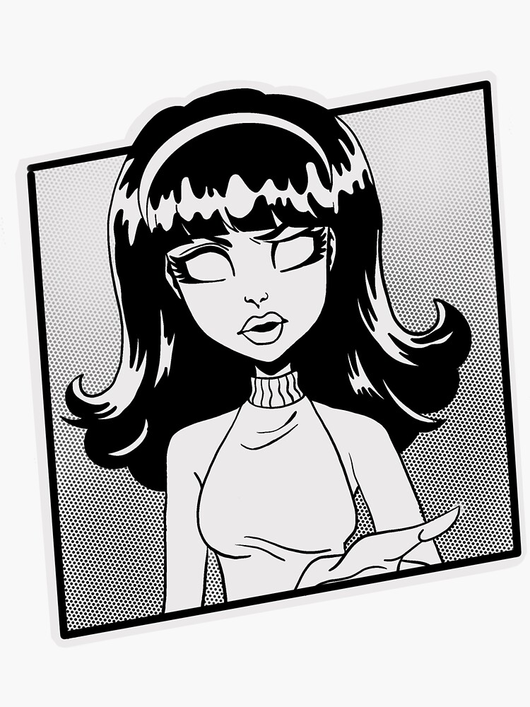 "Sarah screams comic" Sticker for Sale by grace / b ! | Redbubble