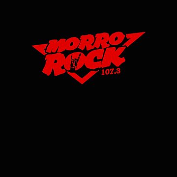 "Morro Rock Radio (Red)" Poster for Sale by jagerprints | Redbubble