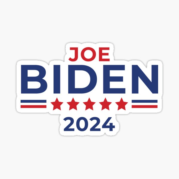"Support Joe Biden 2024 Presidential Campaign " Sticker for Sale by ...