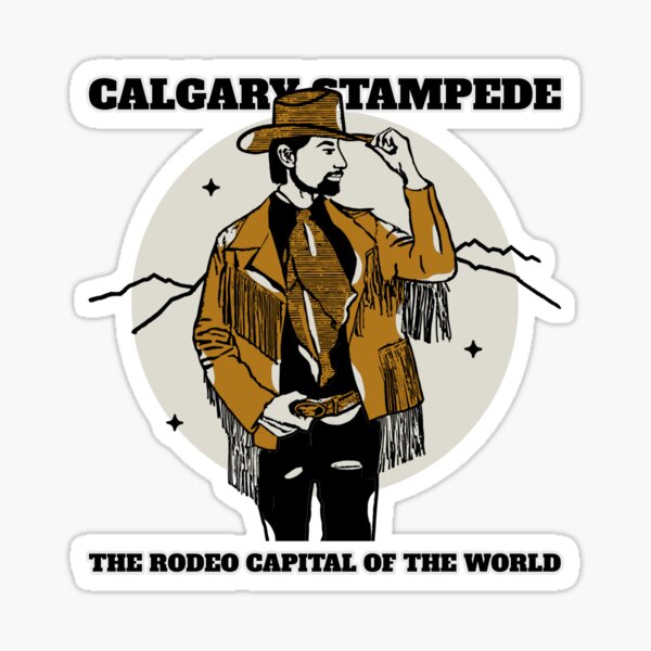 "Calgary Stampede" Sticker for Sale by SBRTPOD | Redbubble