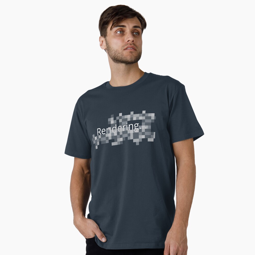 "Rendering Process" Sticker for Sale by Elegius | Redbubble