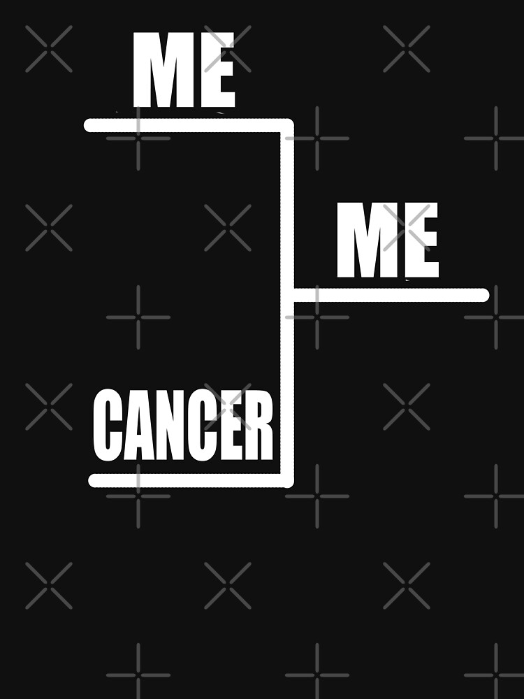 "Me Vs. Cancer Bracket" T-shirt for Sale by everything-shop | Redbubble ...