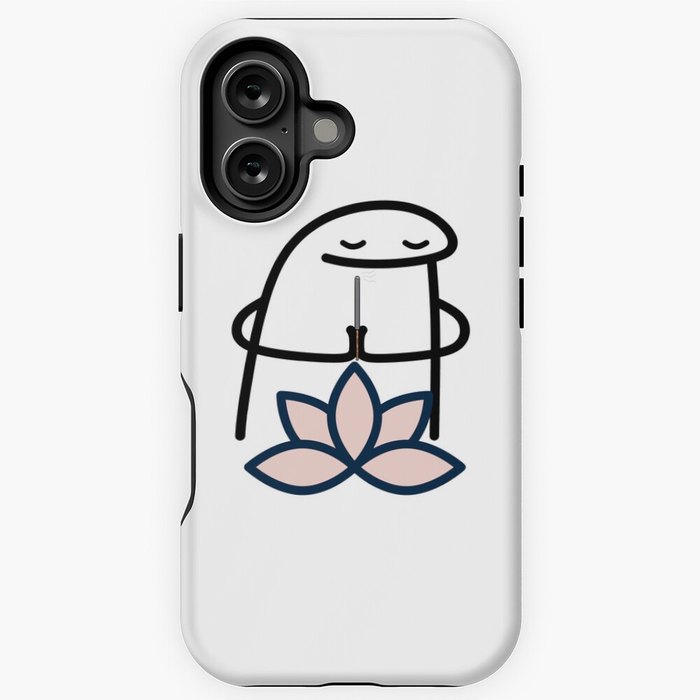 "flork yoga relaxing meditation" Sticker for Sale by DESIGNIRIS | Redbubble