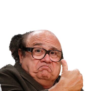 "Danny DeVito Thumbs Up" Sticker for Sale by soupthedog | Redbubble
