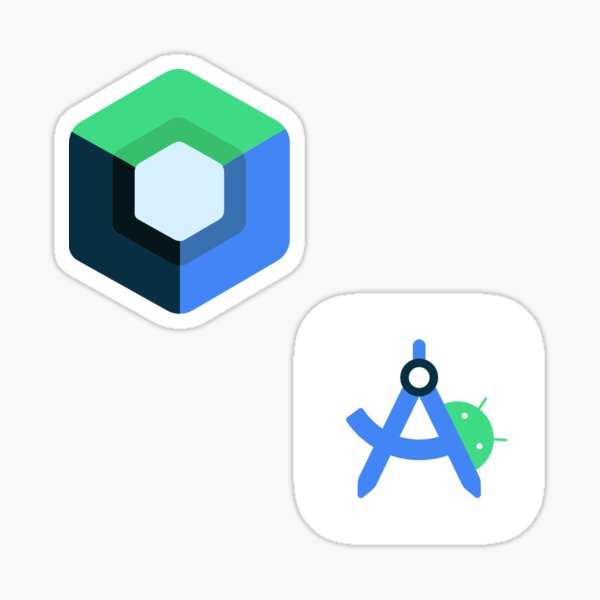 "Jetpack Compose. Kotlin Android Studio. R009" Sticker for Sale by ...