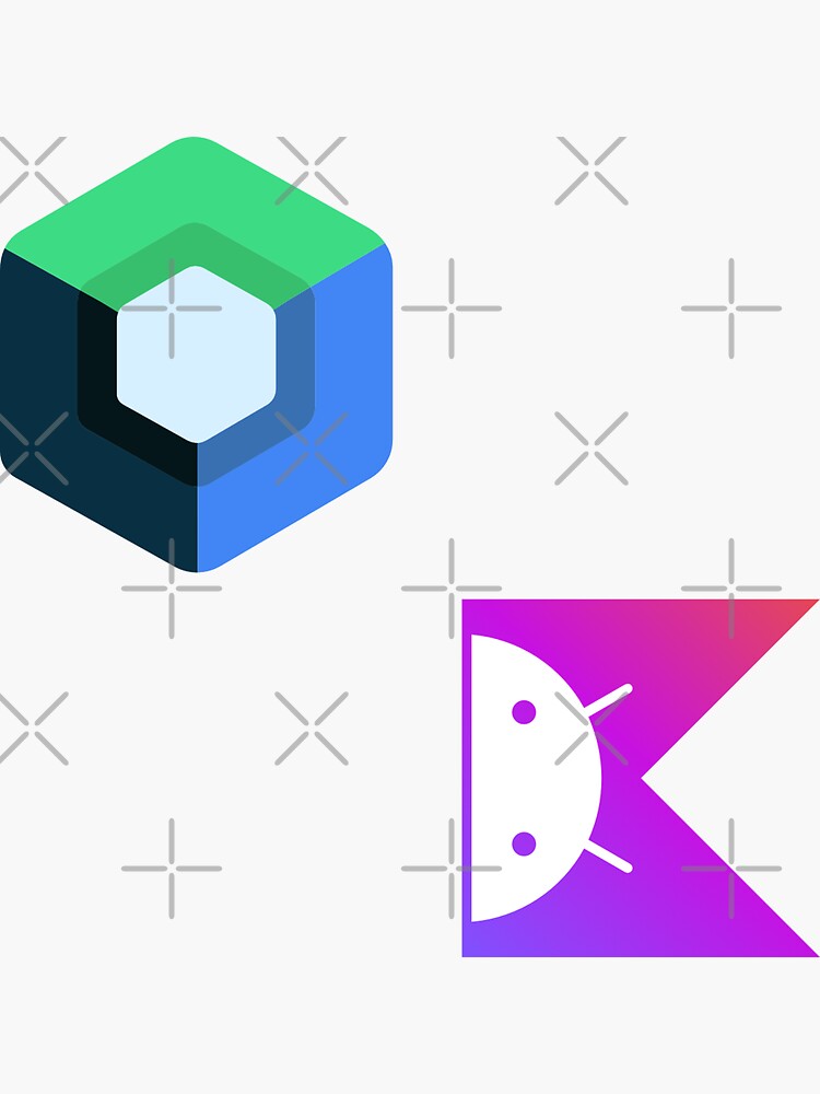 "Jetpack Compose. Kotlin Android Studio. R014" Sticker for Sale by ...