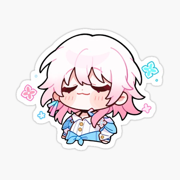 "March 7th Honkai Star Rail Sticker Proud " Sticker for Sale by ...