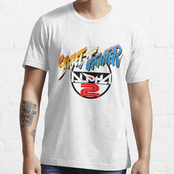 "Street Fighter Alpha 2 Logo" T-shirt by JerryOfficial | Redbubble ...
