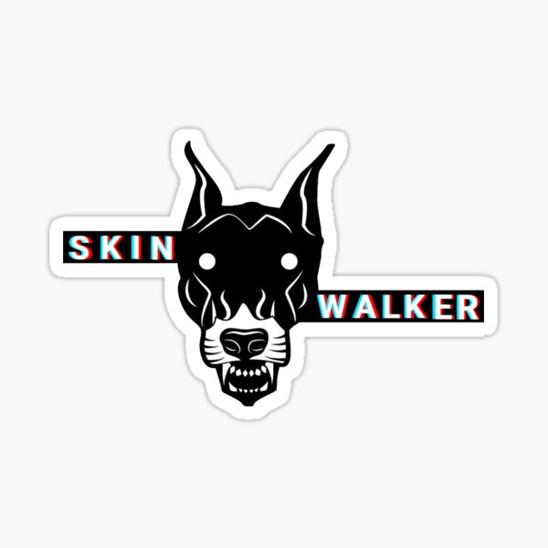 "Skinwalker dog" Sticker by Laragon11 | Redbubble