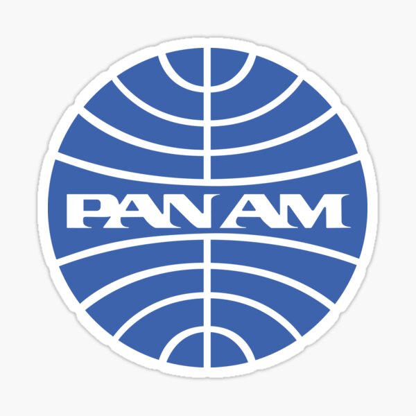 Pan Am Stickers | Redbubble