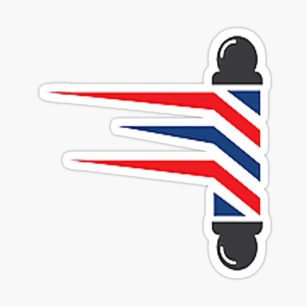 "barber shop" Sticker for Sale by Teixeira224 | Redbubble