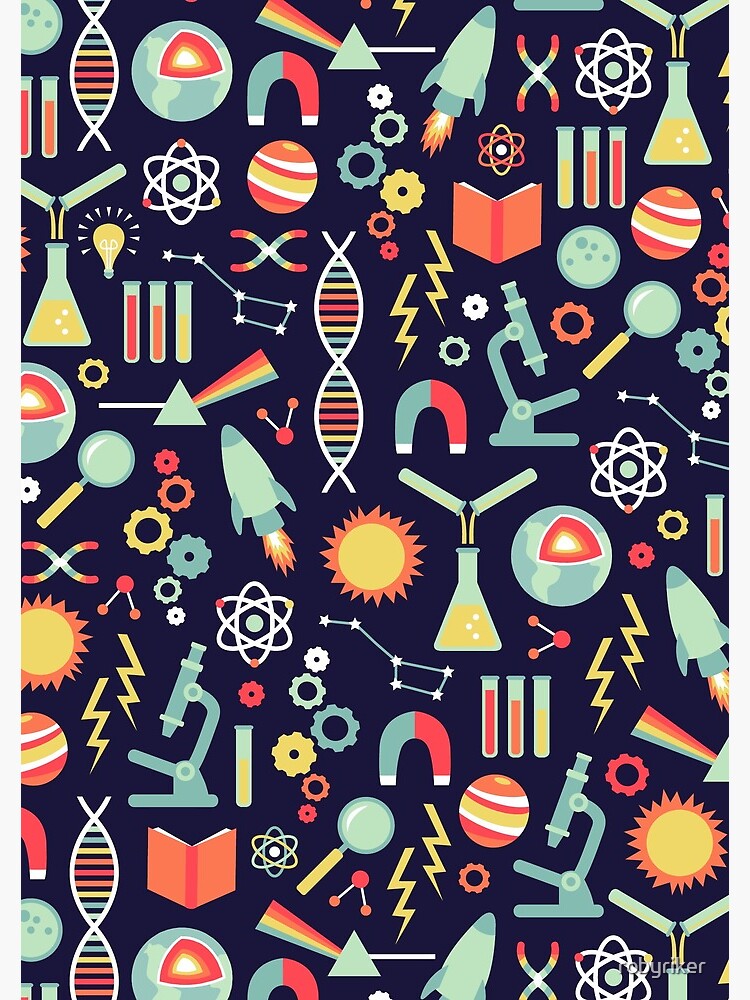 "Science Studies" Spiral Notebook by robyriker | Redbubble