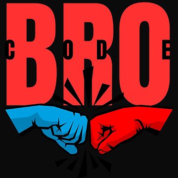 "The Bro Code" Sticker for Sale by Chargerpedia | Redbubble