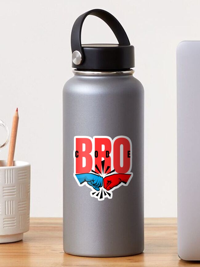 "The Bro Code" Sticker for Sale by Chargerpedia | Redbubble