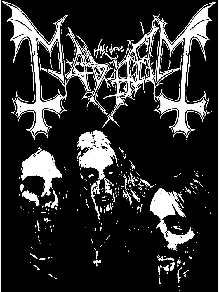 "MAYHEM BAND" Poster for Sale by RocheleCabral | Redbubble